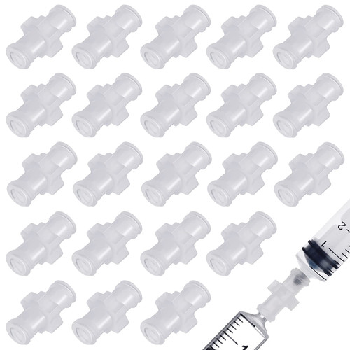 30 Pcs Luer Lock Connector Syringe Adapter Syringe Bottle Adapter ...