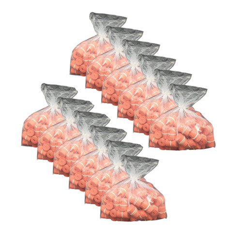 Disposable Tourniquet [Pack of 1200] Orange 1" x 18 Inch Long Rolled ...