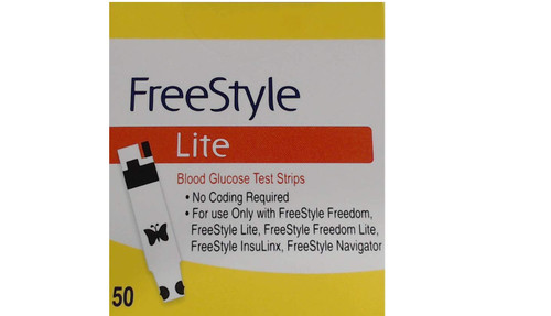 Freestyle Lite Blood Glucose Test Strips for Freestyle Lite ® Monitor ...