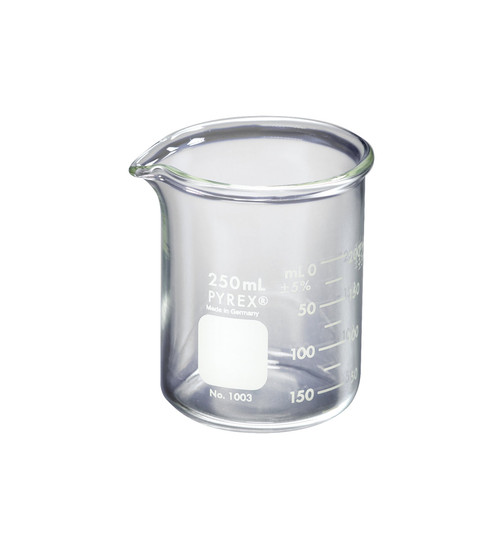 Corning Pyrex 1003-4L Glass 4 Liter Graduated Low Form Heavy Duty ...