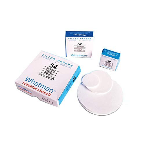 Whatman 1441-125 Ashless Quantitative Filter Paper, 12.5cm Diameter, 20 ...
