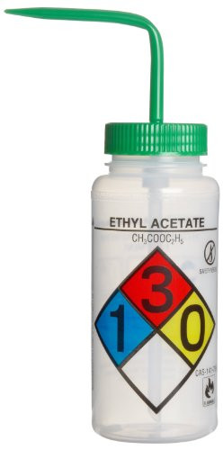 SP Bel-Art Right-to-Know Safety-Vented/Labeled 4-Color Ethyl Acetate ...