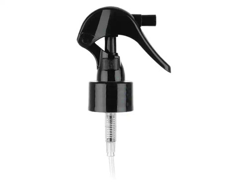 24-410 Black Mini Fine Mist Trigger Sprayer with Lock Bottom with 8.93 ...
