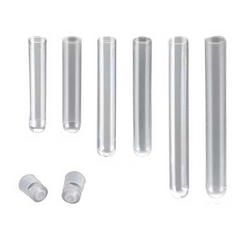 Test Tube / Culture Tube, 12x75mm, 5mL, PS, rimless, no cap, non ...