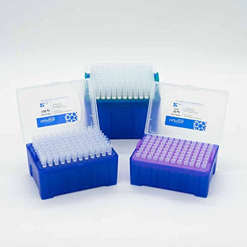 10µl Universal Filter Pipette Tips, Standard Reach, Low Binding, Racked ...