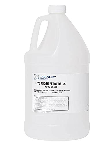 Hydrogen Peroxide 3% Food Grade, 1 Gallon