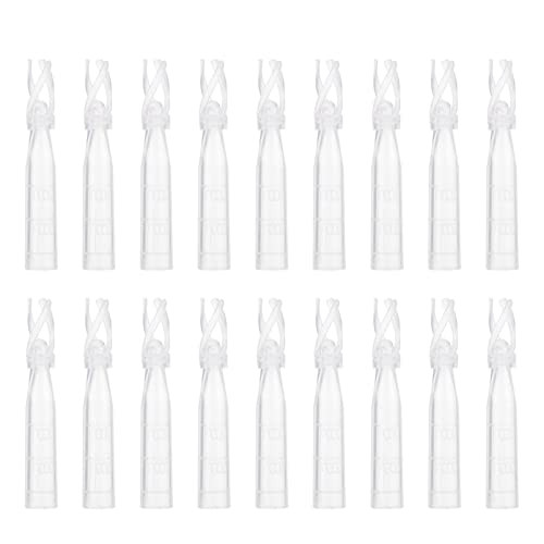 iplusmile 200pcs Laboratory Insert Pipes Transparent Tube Insert Pipes ...