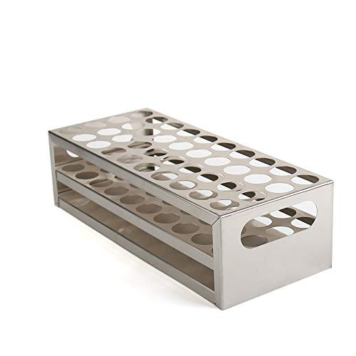 Maccx Tube Rack, Stainless Steel Material, 40Holes(4??10), Suitable for ...