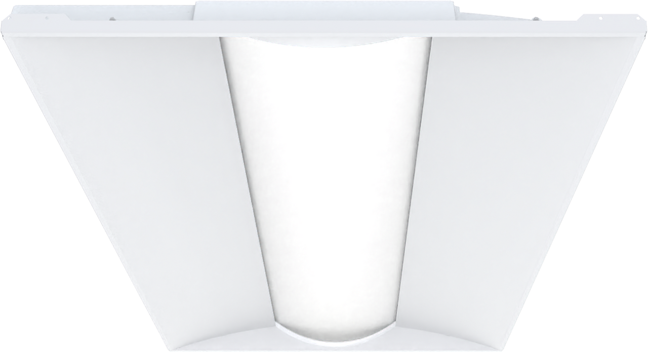 2'x4' LED Troffer Retrofit Kit - Easy Installation | CCT & Wattage ...