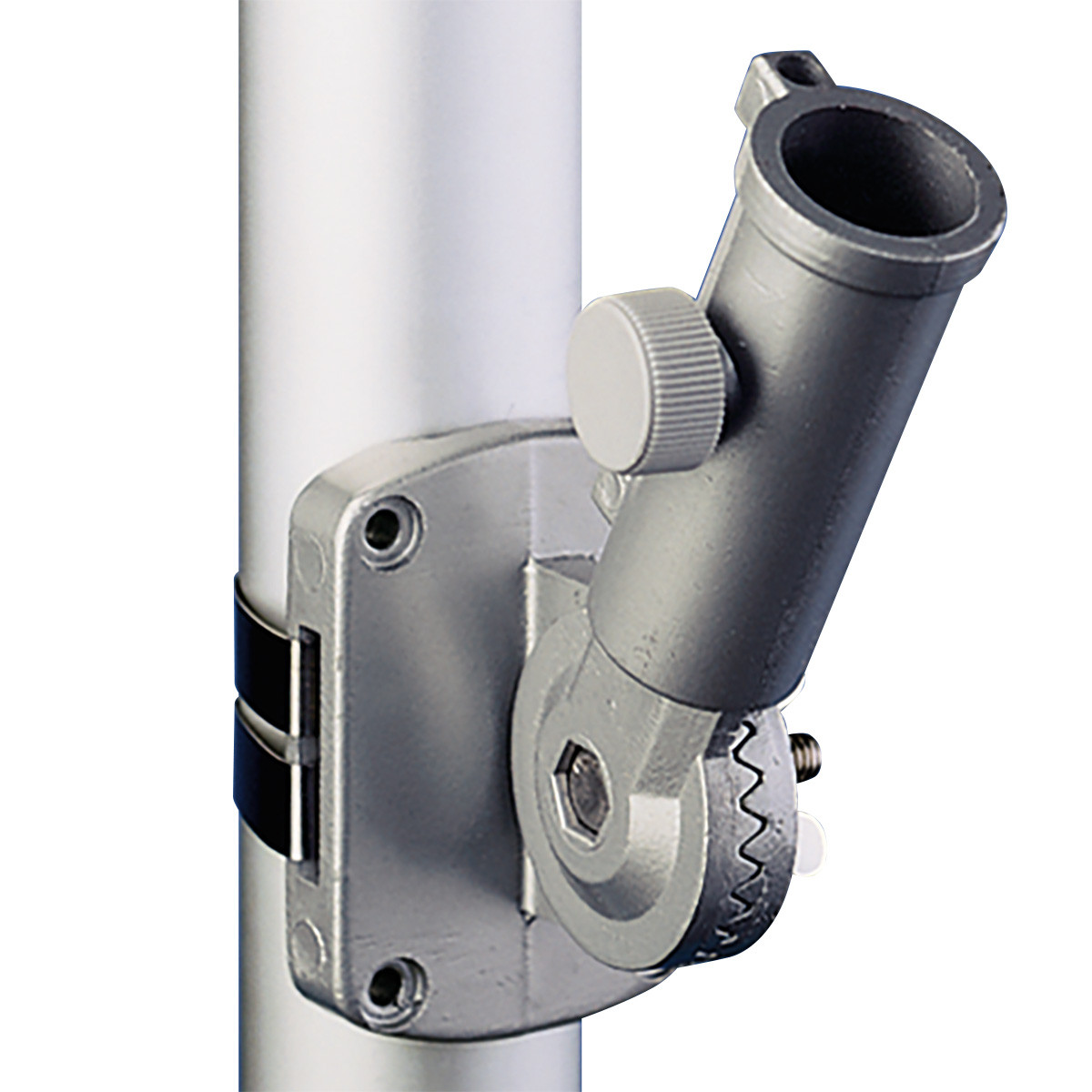 Multi-Angle Aluminum Flagpole Bracket for 1" Pole | American Flags Express