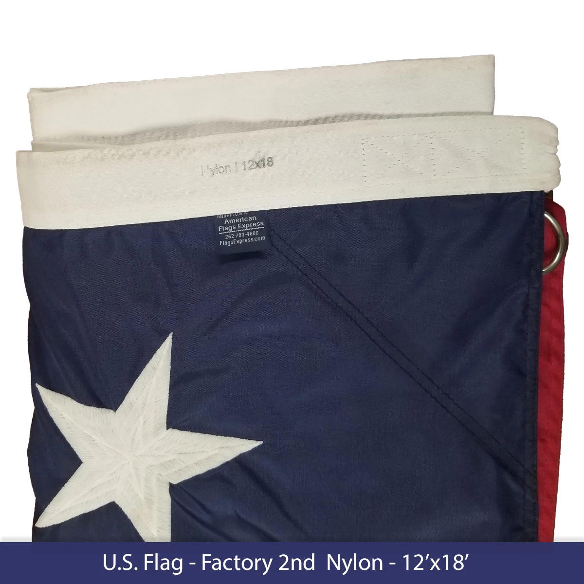 Factory 2nd American Flag - 12'x18' | America Flags Express