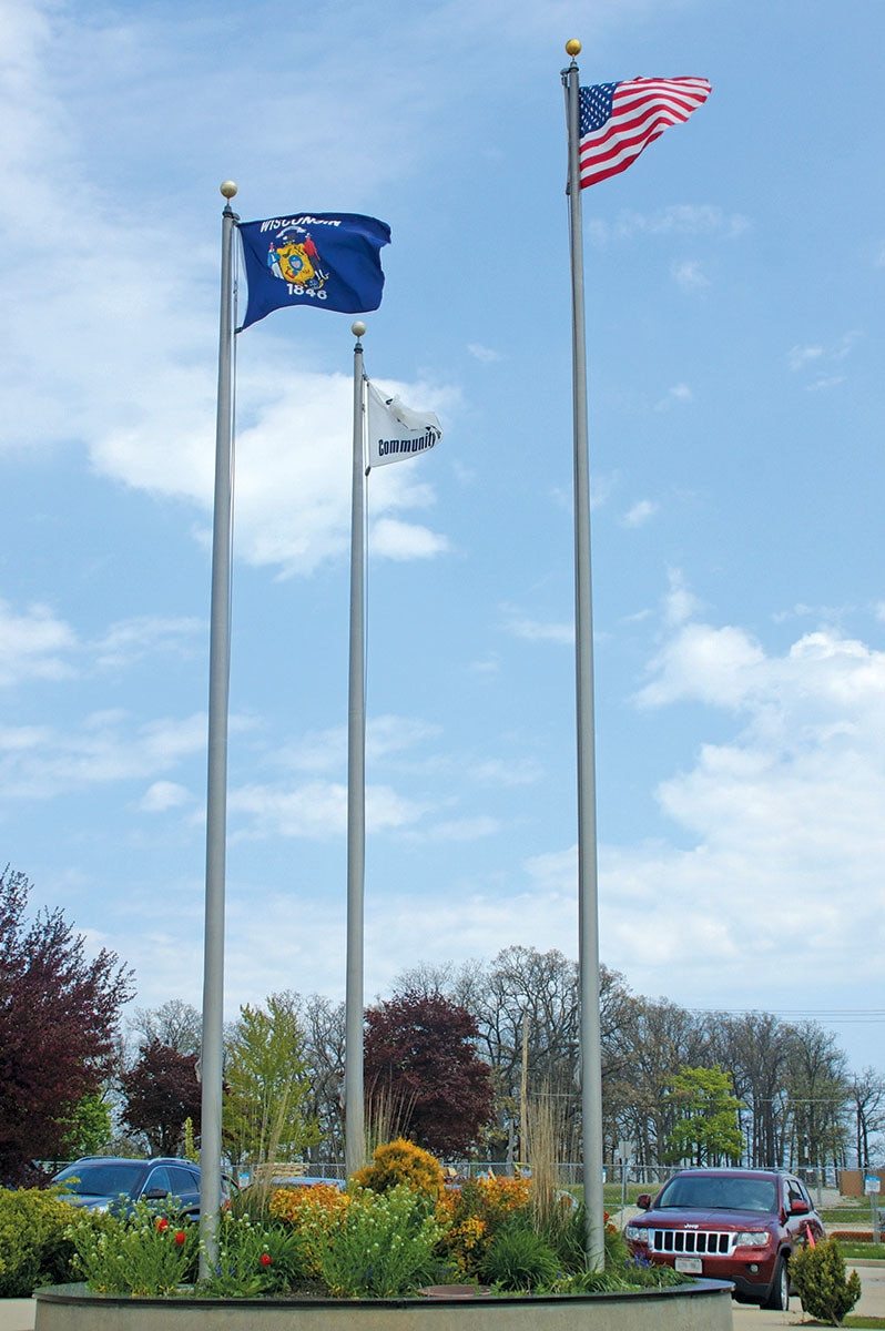 Special Budget Series Flagpole - External Halyard | American Flags Express