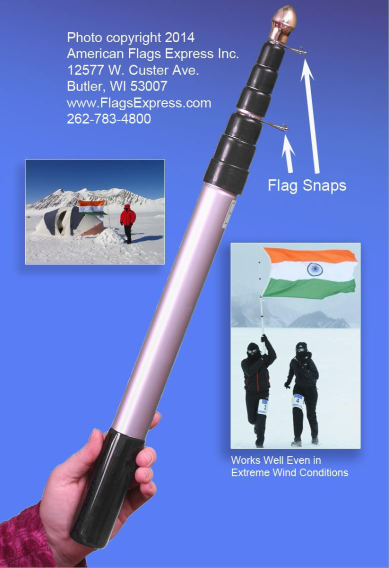 Collapsible Flagpole to Go | American Flags Express