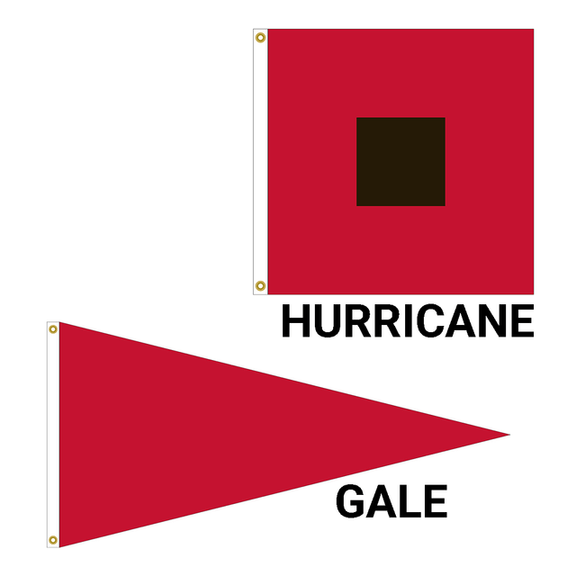 Storm Warning Signal Flags & Pennants | American Flags Express