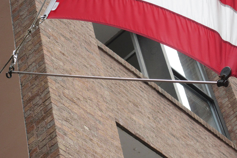 Non-Tangle Rods for Outrigger Flagpoles | American Flags Express