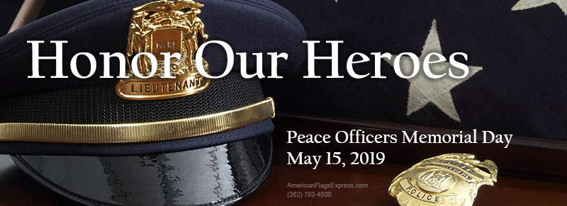 May 15, 2019 - Half Staff Alert - Entire United States - American Flags ...