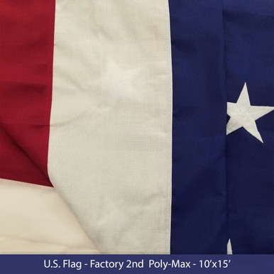 Factory 2nd - Poly-Max American Flag | American Flags Express