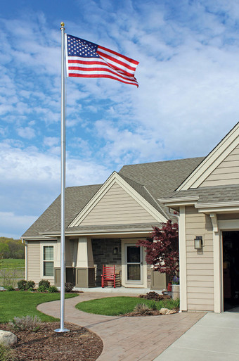 Sectional Special Budget Series Flagpole - External Halyard | American Flags Express