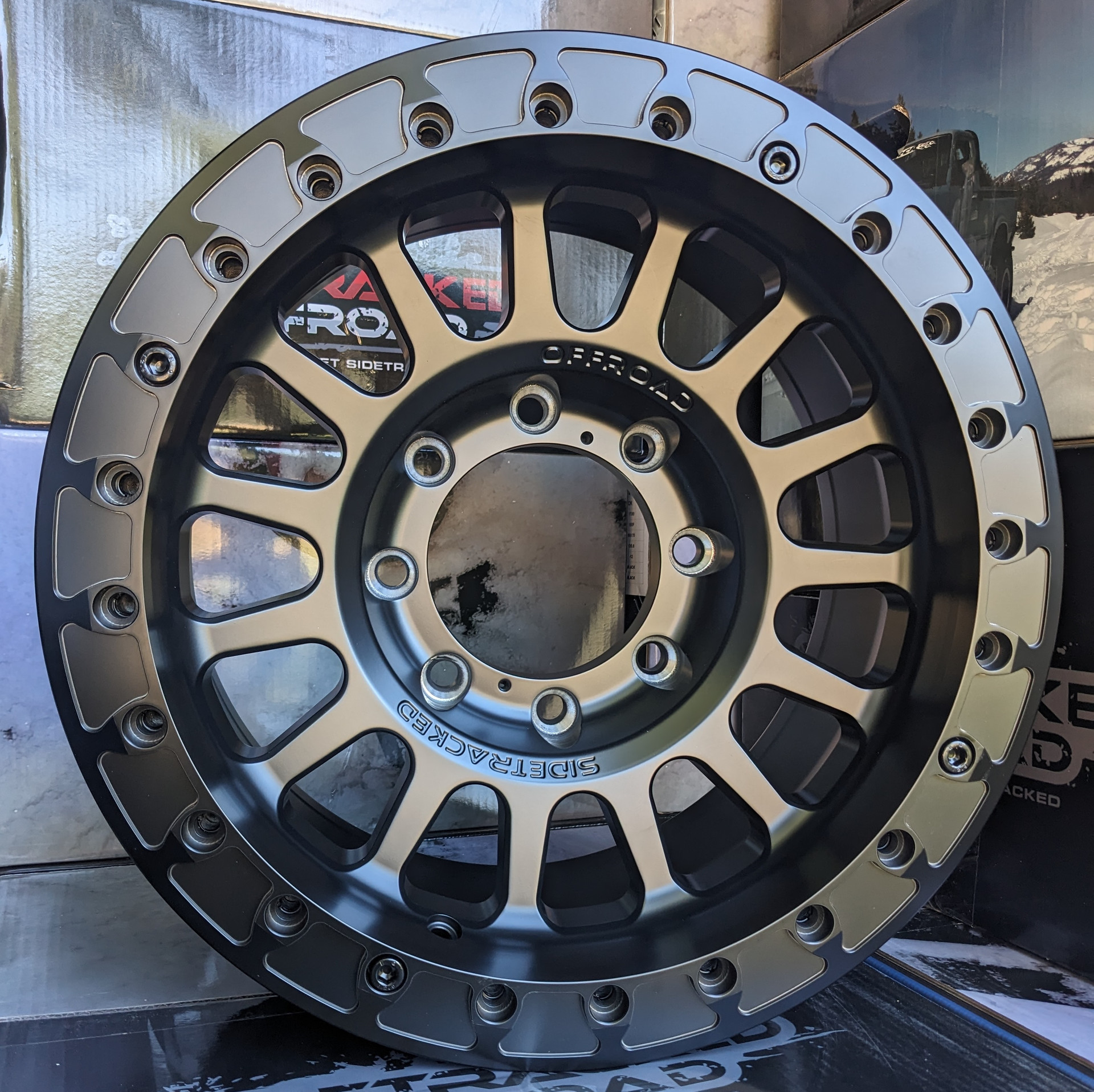 Sidetracked TD Forged Aluminum 17" Beadlock Wheel - SideTracked Off Road