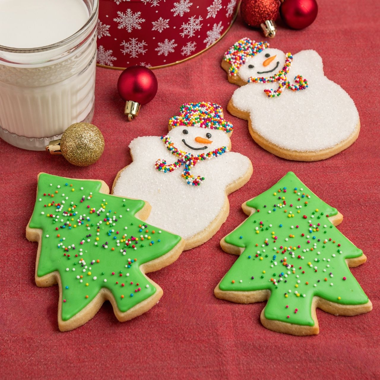 Holiday Frosted Sugar Cookies 4-box - SusieCakes
