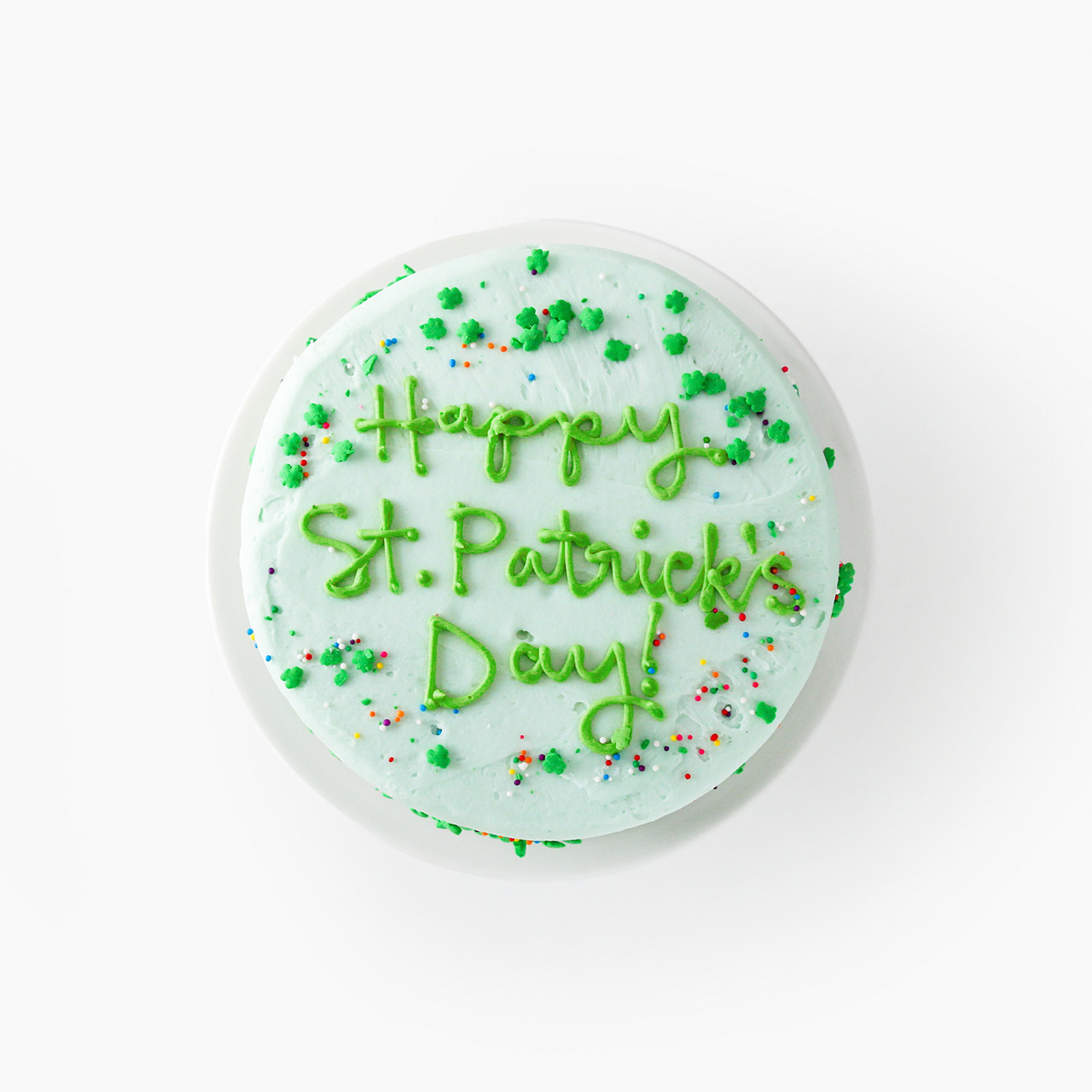 St. Patrick's Day Party Mix Cake