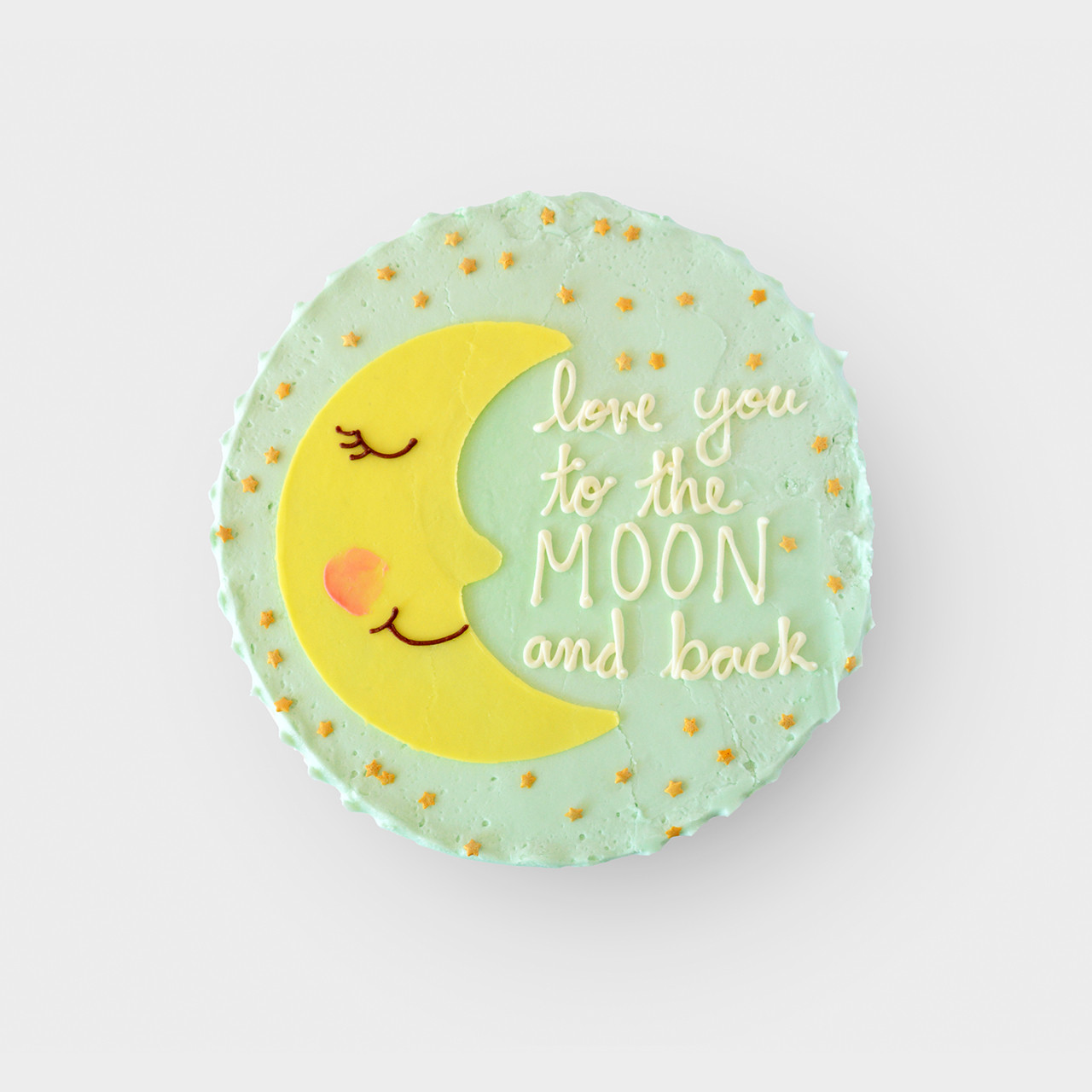 Moon Baby Decorated Cake