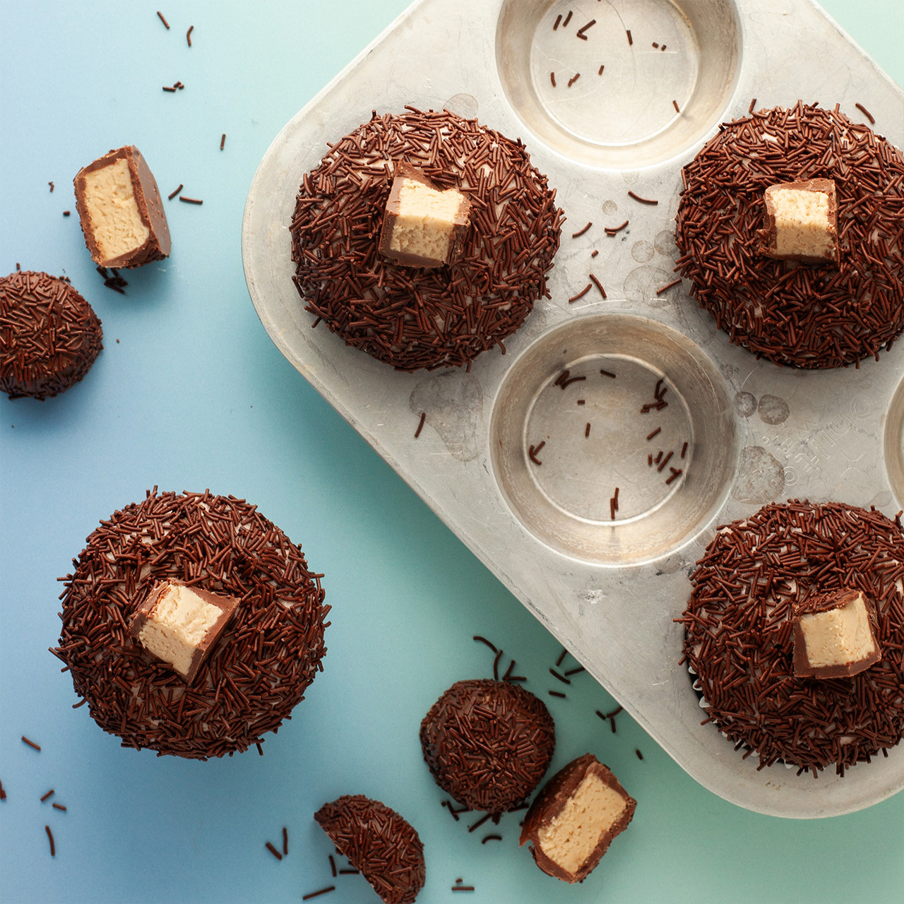 SusieCakes x See’s Candies Milk Bordeaux™ Cupcake