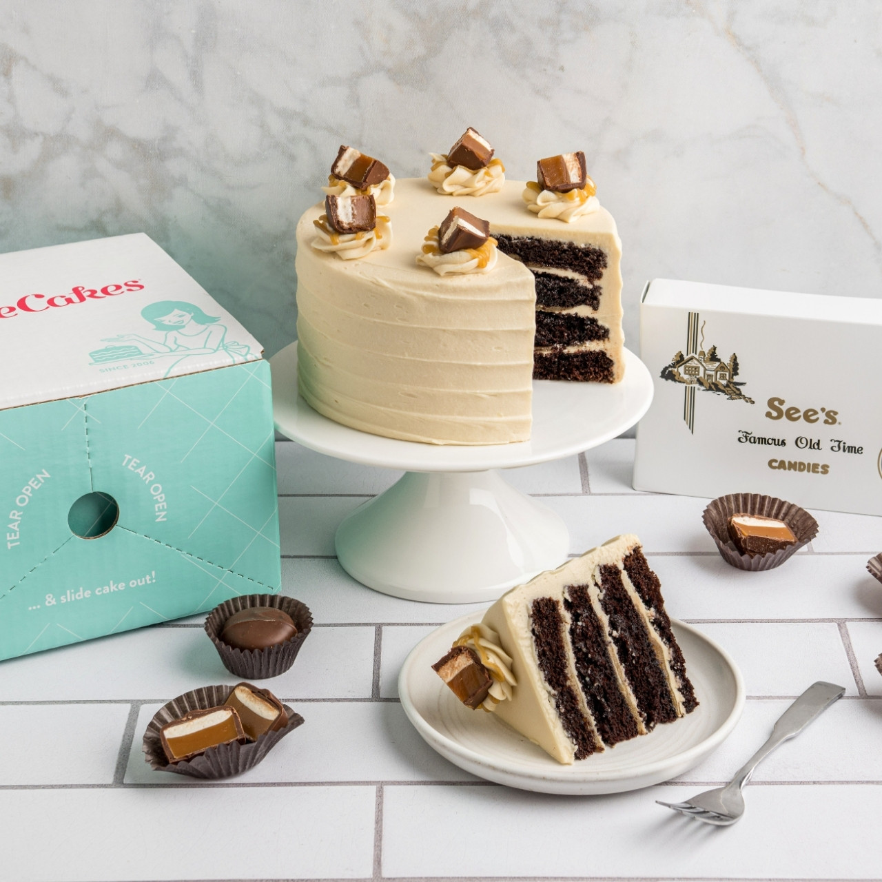 SusieCakes x See’s Candies Milk Scotchmallow® Cake