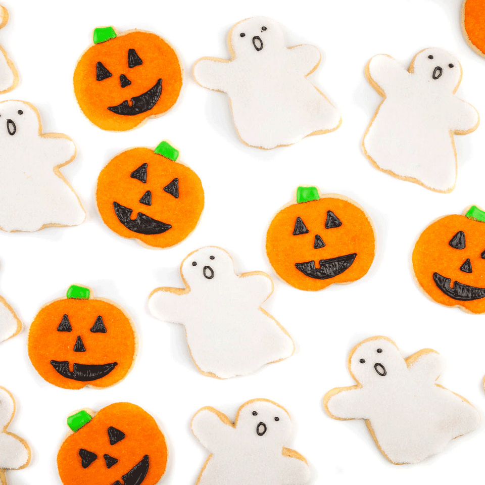 Halloween Frosted Sugar Cookies - SusieCakes