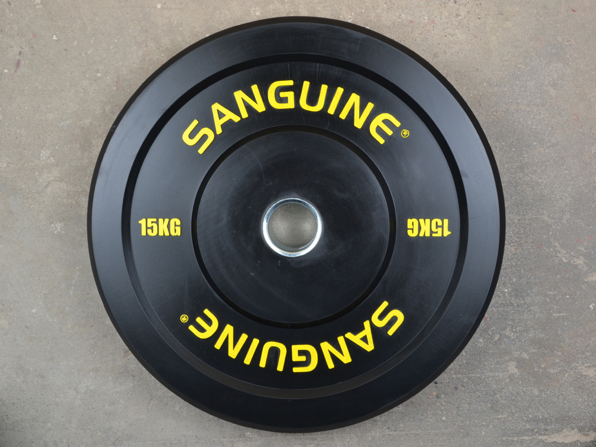 Black Training Bumper Plates