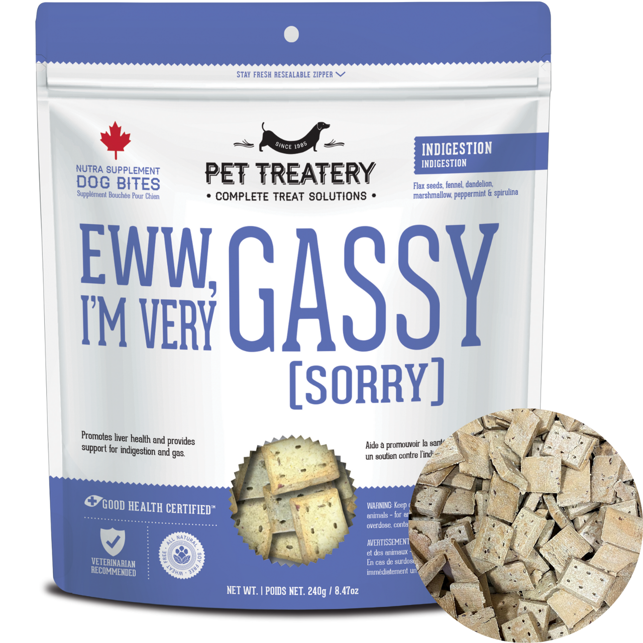 The Granville Island Pet Treatery Dog Treats+ Eww, I'm Very Gassy ...