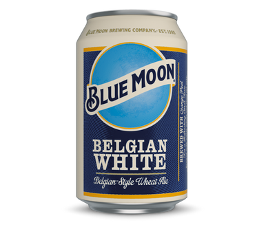Blue Moon Belgian White Belgian-Style Wheat Ale | 6 cans, 12 fl oz