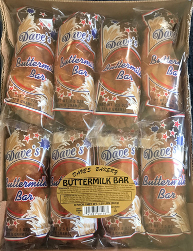 Dave's Baking Co. Buttermilk Bars 64 Pack 3 ounce | GBuynow
