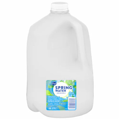 Kroger Natural Spring Water 1 Gallon | GBuynow