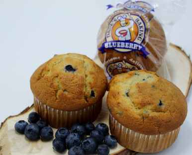 Dave's Baking Co. Muffins Blueberry 60 Pack, 3.15 oz | GBuynow