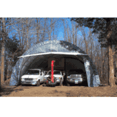 20x20 Portable Garage Shelter - A1 Tarps