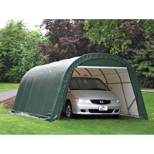 Portable Garage - 8' x 16' Outdoor Storage Structure