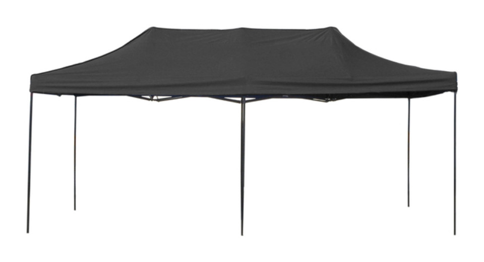 10' x 15' Black 500 Denier Canopy Tent