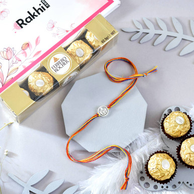 ਖੰਡਾ ਰਾਖੀ (Khanda Rakhi) 925 Silver Rakhi For Bhai with Royal ...