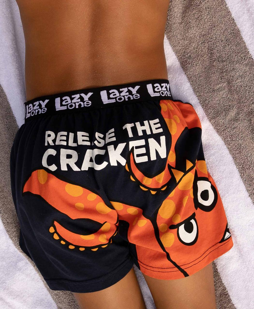 Release The Cracken Kids Boxer | LazyOne