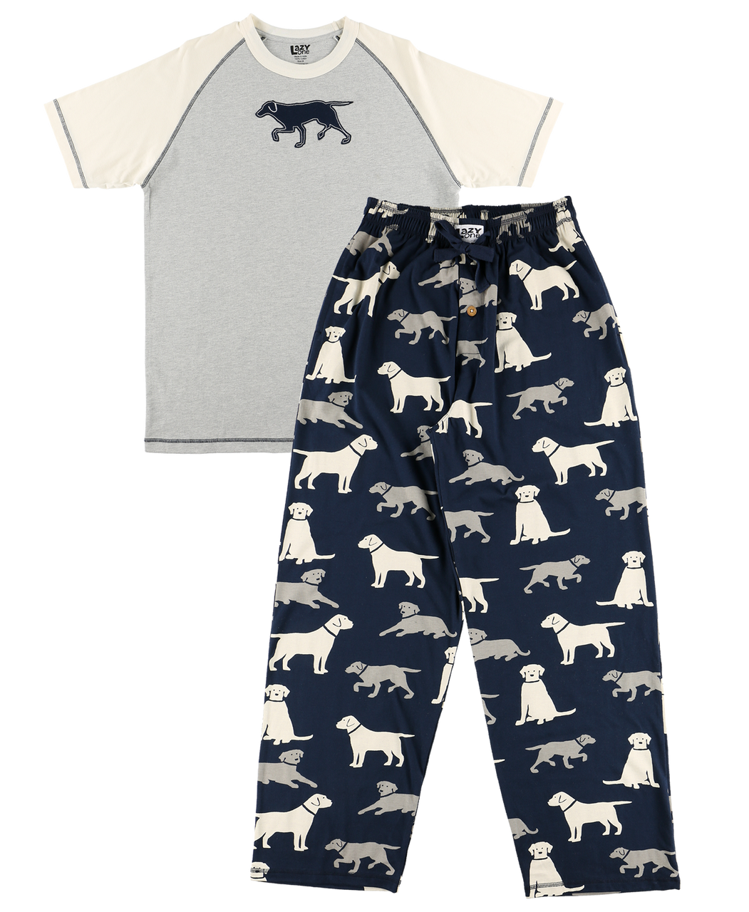 Lab Men's Dog PJ Set - Lazy One