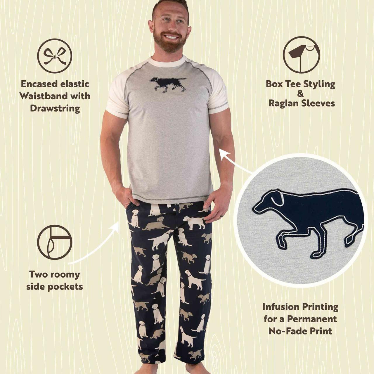 Lab Men's Dog PJ Set - Lazy One