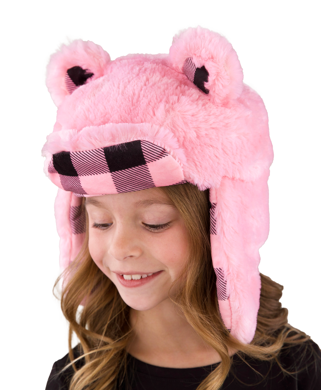 Pink Bear | Critter Cap | LazyOne