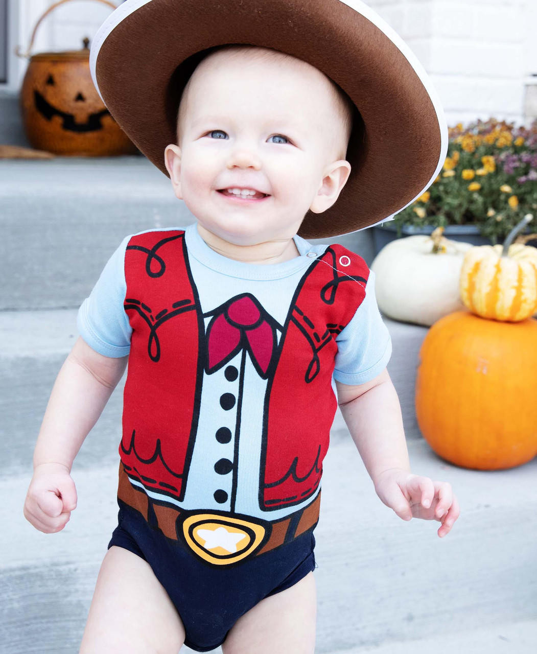Cowboy | Infant Creeper Onesie | LazyOne