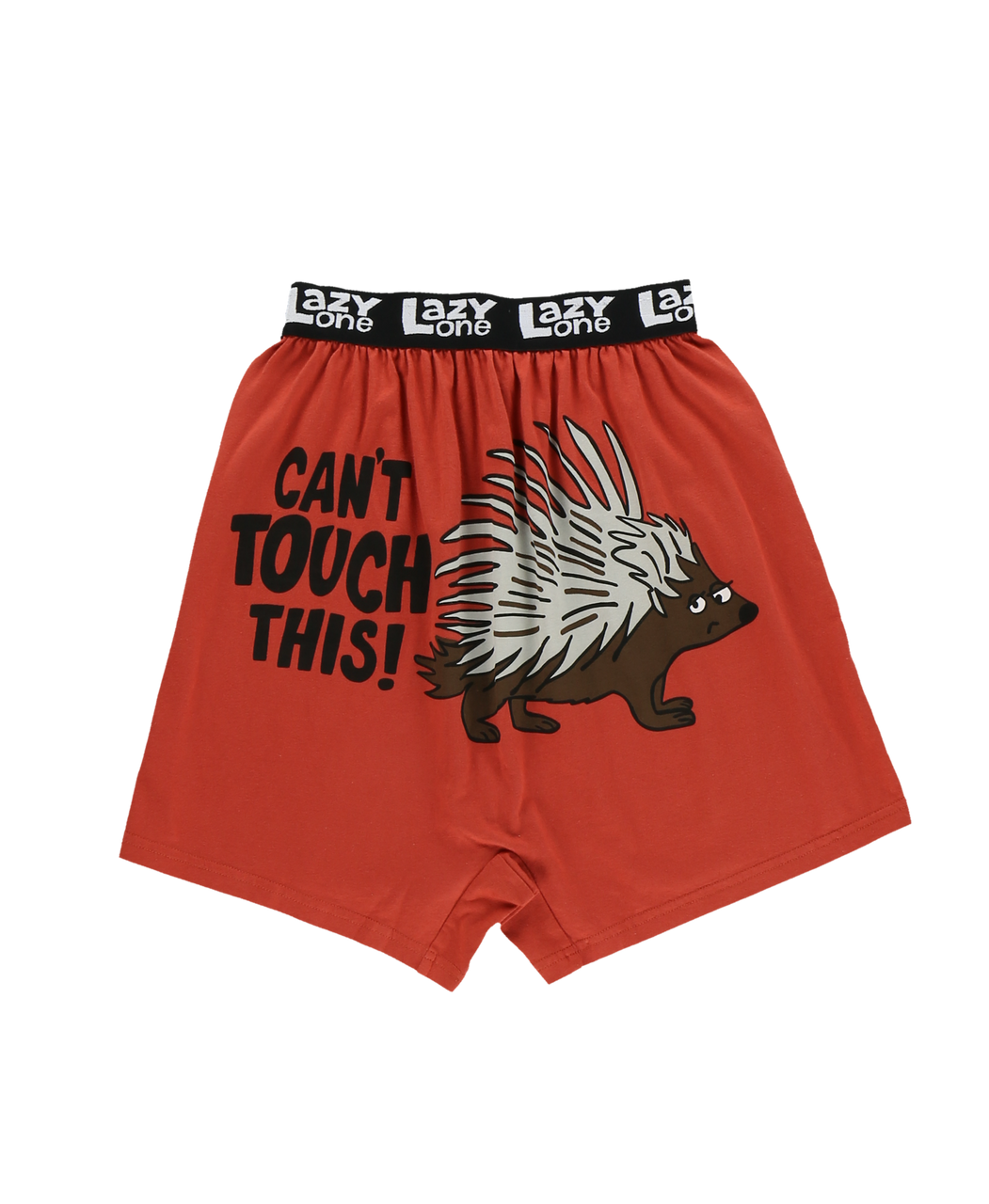 Can't Touch This Men's Funny Porcupine Boxer