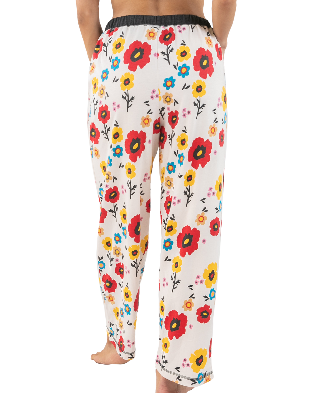 Rise & Shine Women's Regular Fit Flower PJ Pant