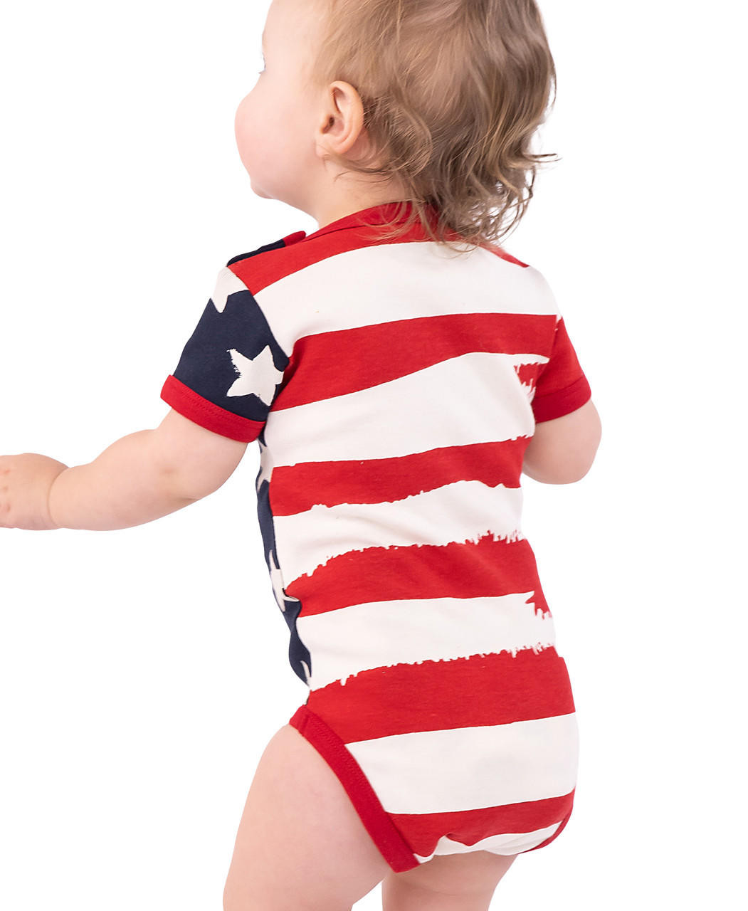 Stars & Stripes Infant Creeper Onesie