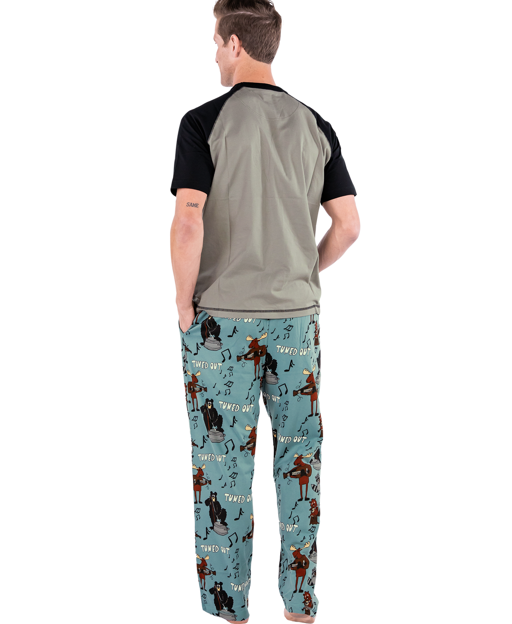 Tuned Out Men's PJ Set