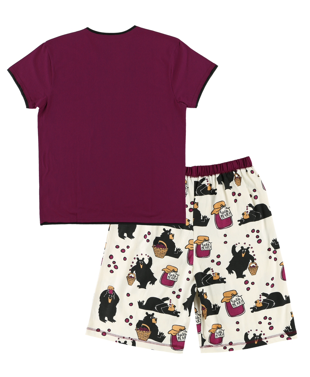 Huckleberry Women's Bear Bermuda Short Set