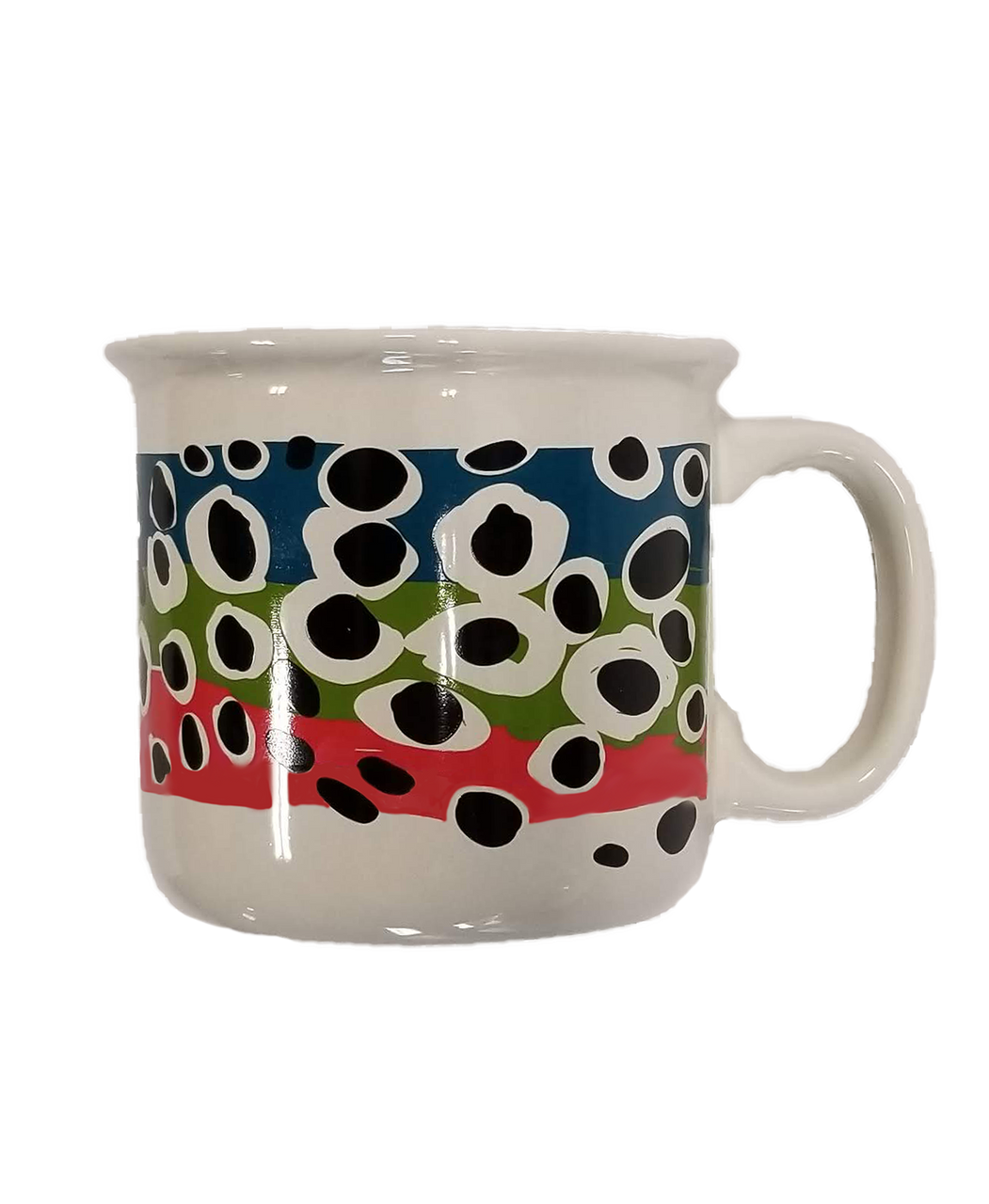 Asleep at the Reel Fish Ceramic Mug 4 Pack